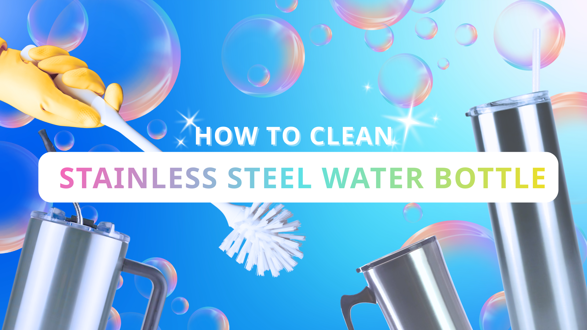 How to Clean Stainless Steel Water Bottle – The Stainless Depot