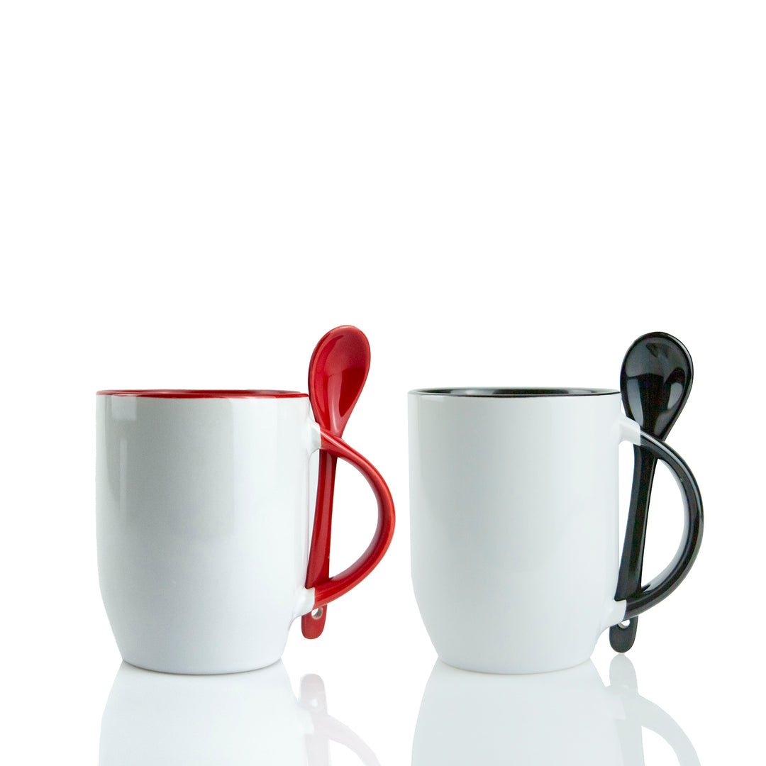 11oz Sublimatable Mug W/ Spoon – The Stainless Depot