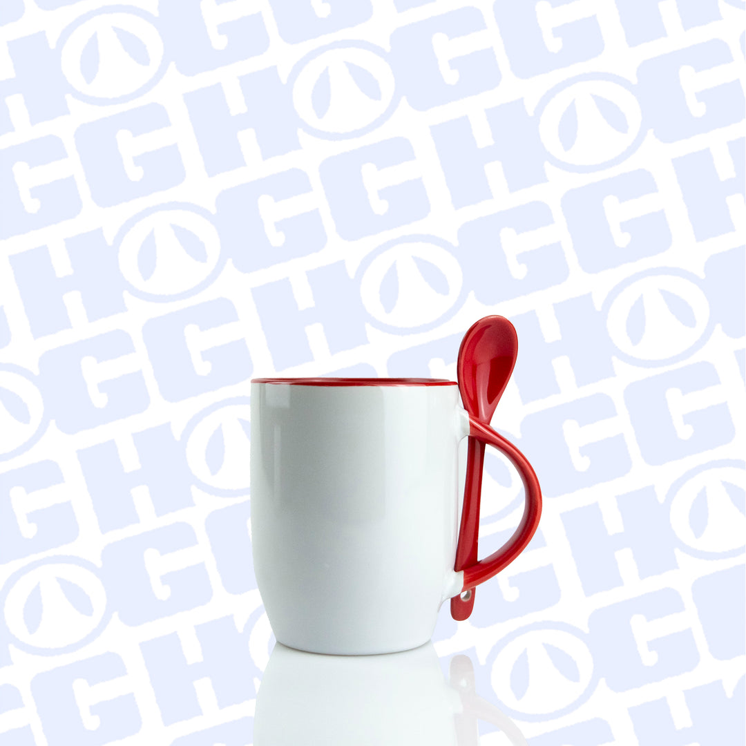 11oz Sublimatable Mug W/ Spoon – The Stainless Depot