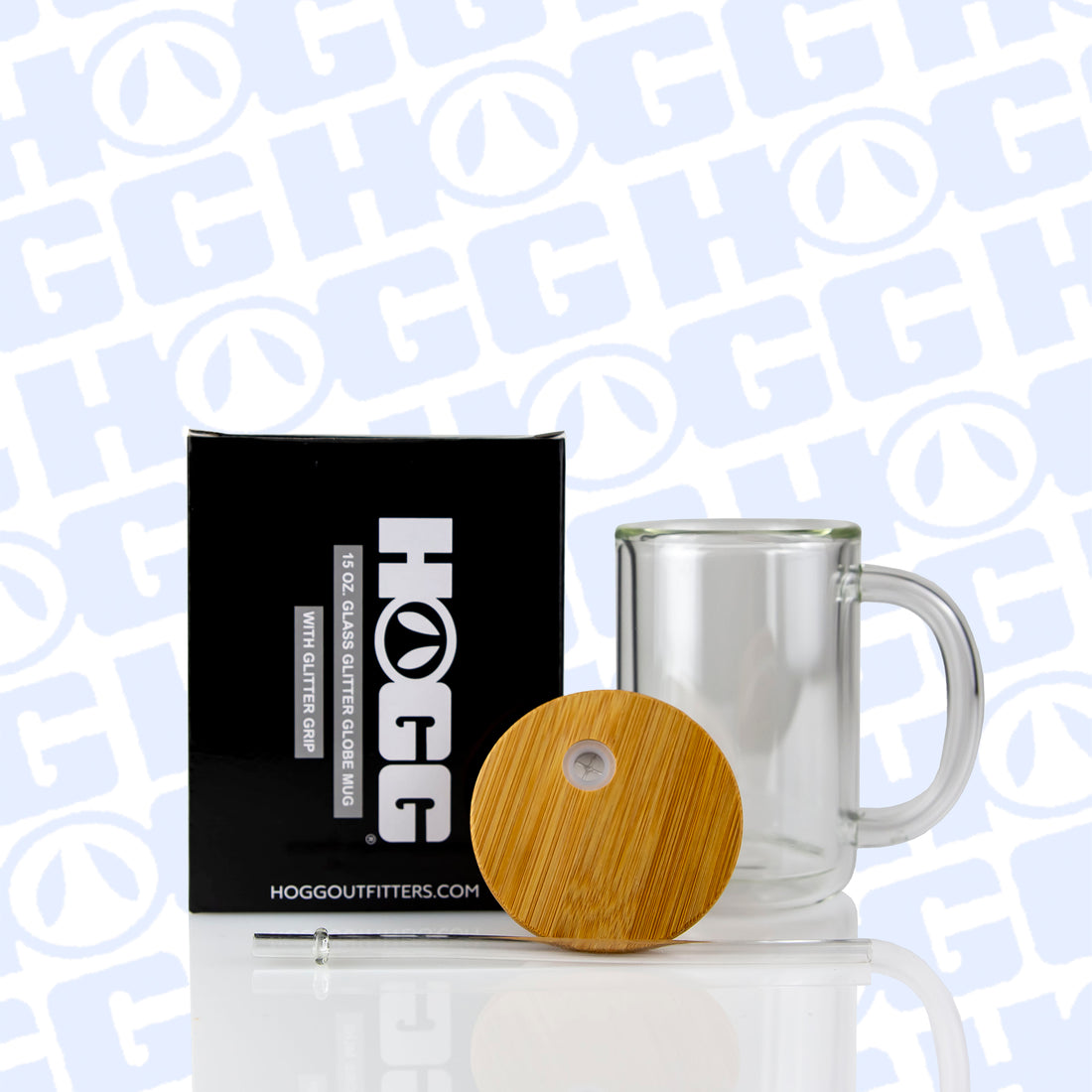 9oz Sublimatable Glass Coffee Mug Glitter Globe – The Stainless Depot