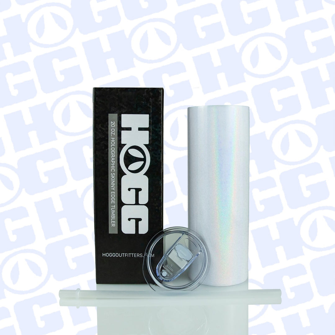 20oz Sublimatable Skinny Edge And 20oz Sublimatable Holographic Skinny ...