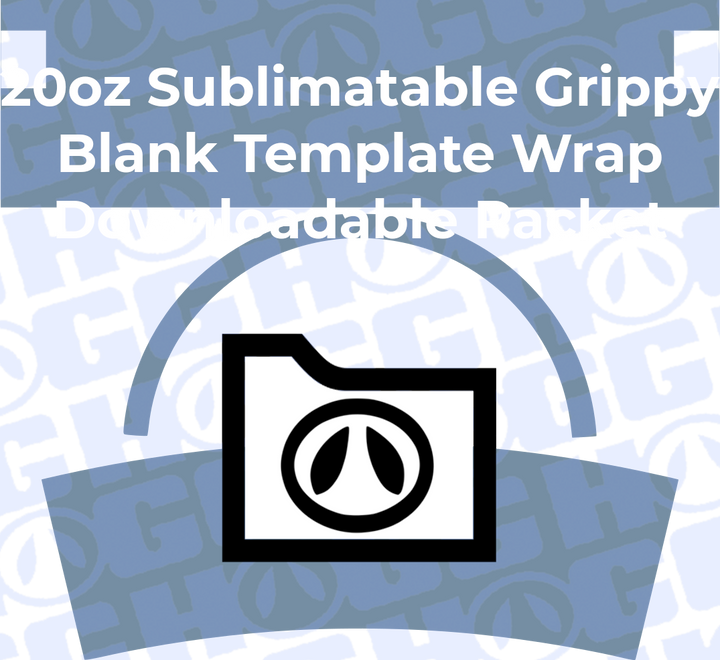 20oz Grippy Tumbler Wrap Template – The Stainless Depot