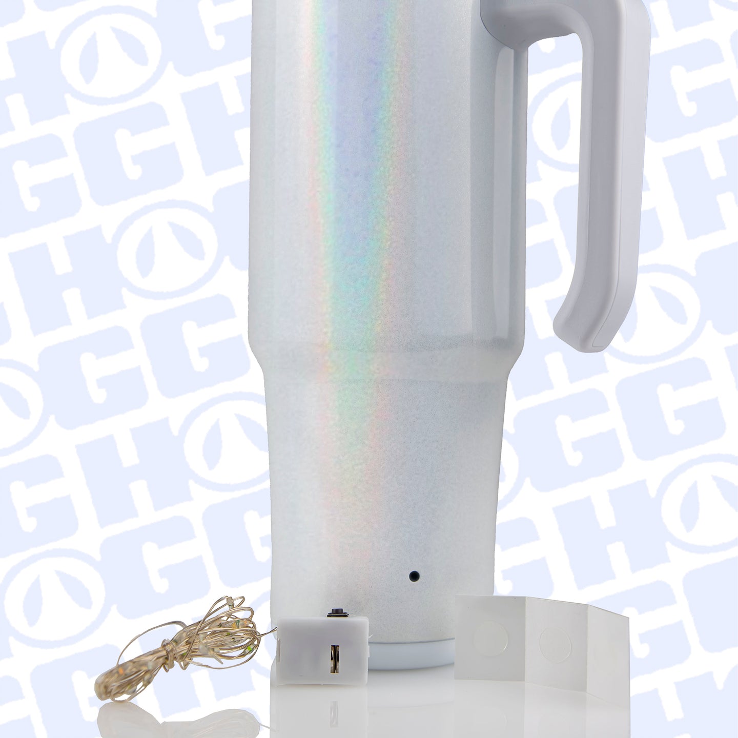 30oz Sublimatable Holographic Light Up Grippy Tumbler – The Stainless Depot