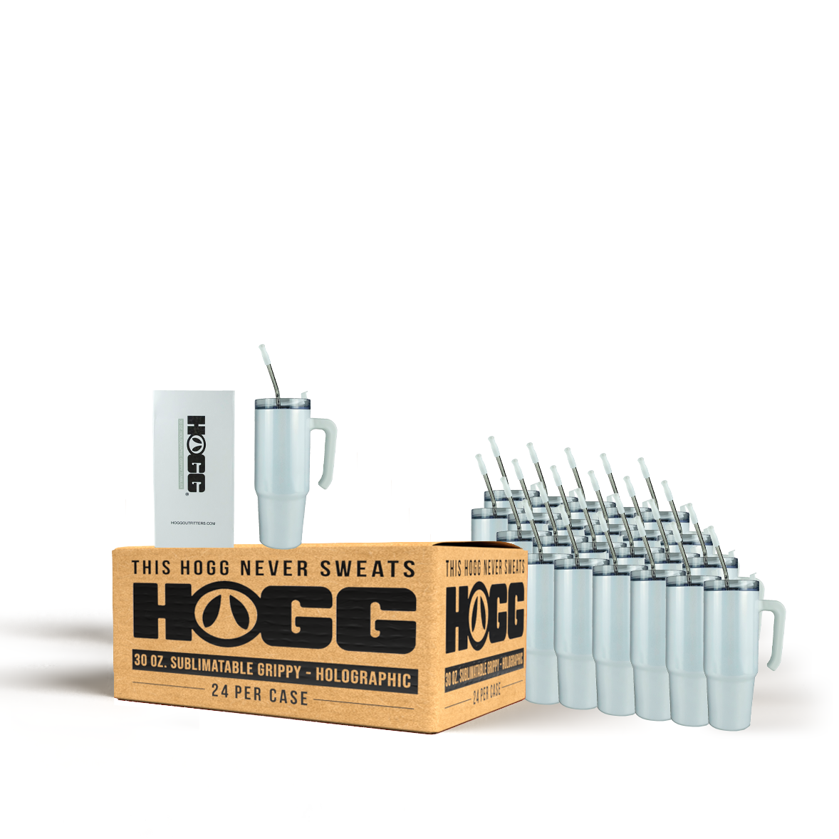30oz Sublimatable Grippy Tumbler Case (24 Units) – The Stainless Depot