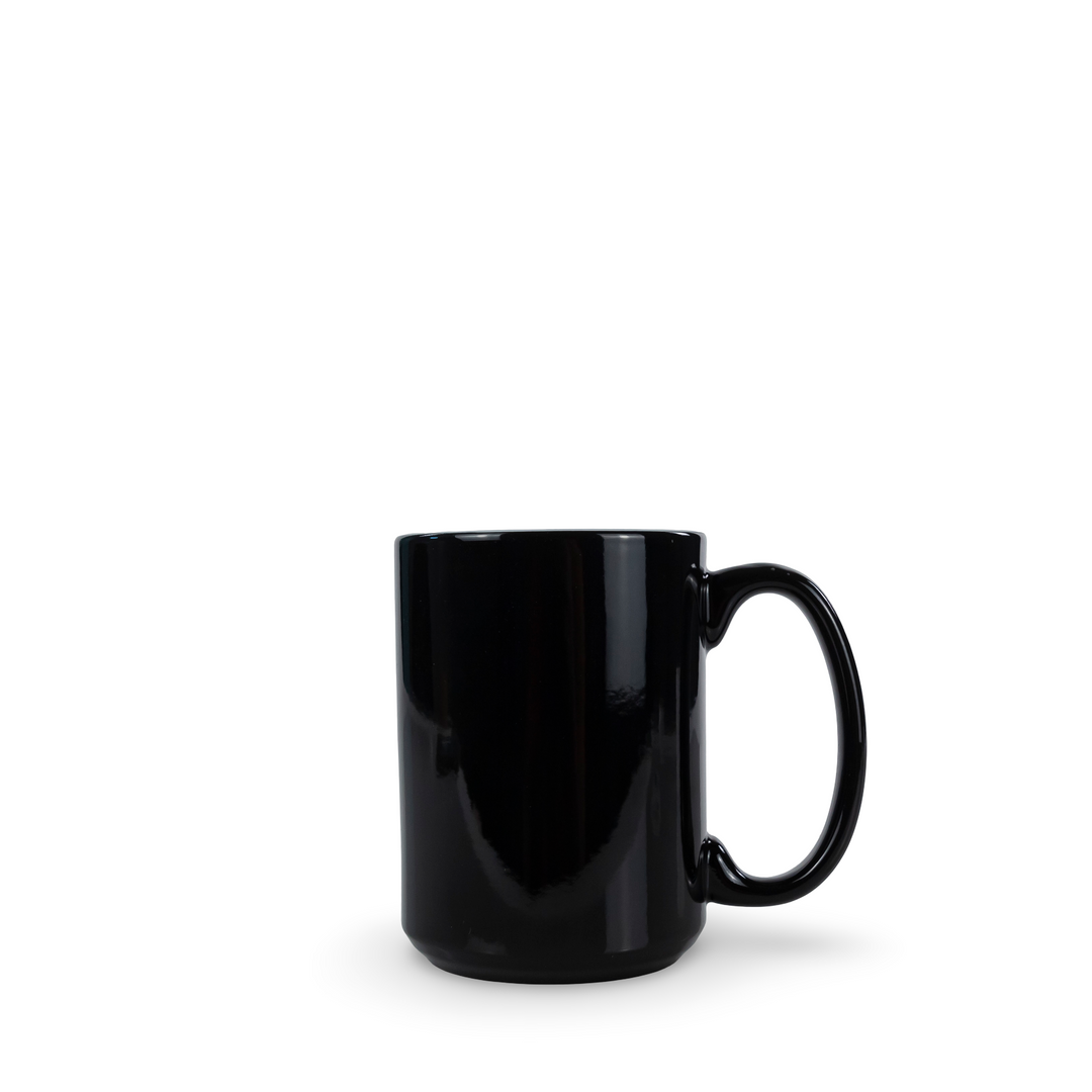 15oz Black Heat Changing Coffee Mug Sublimation Blank – The Stainless Depot