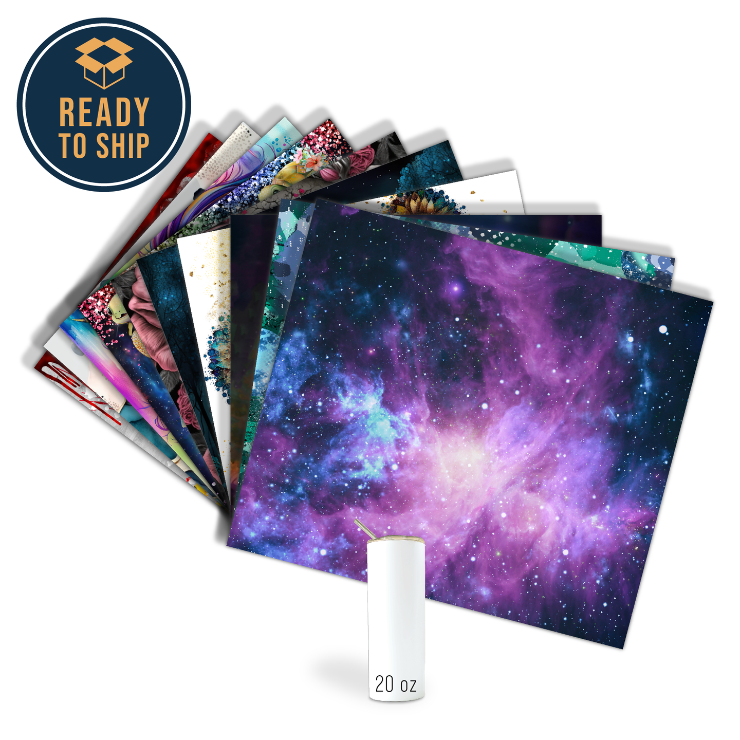 20oz Tumbler Sublimation Prints — Collection A – The Stainless Depot