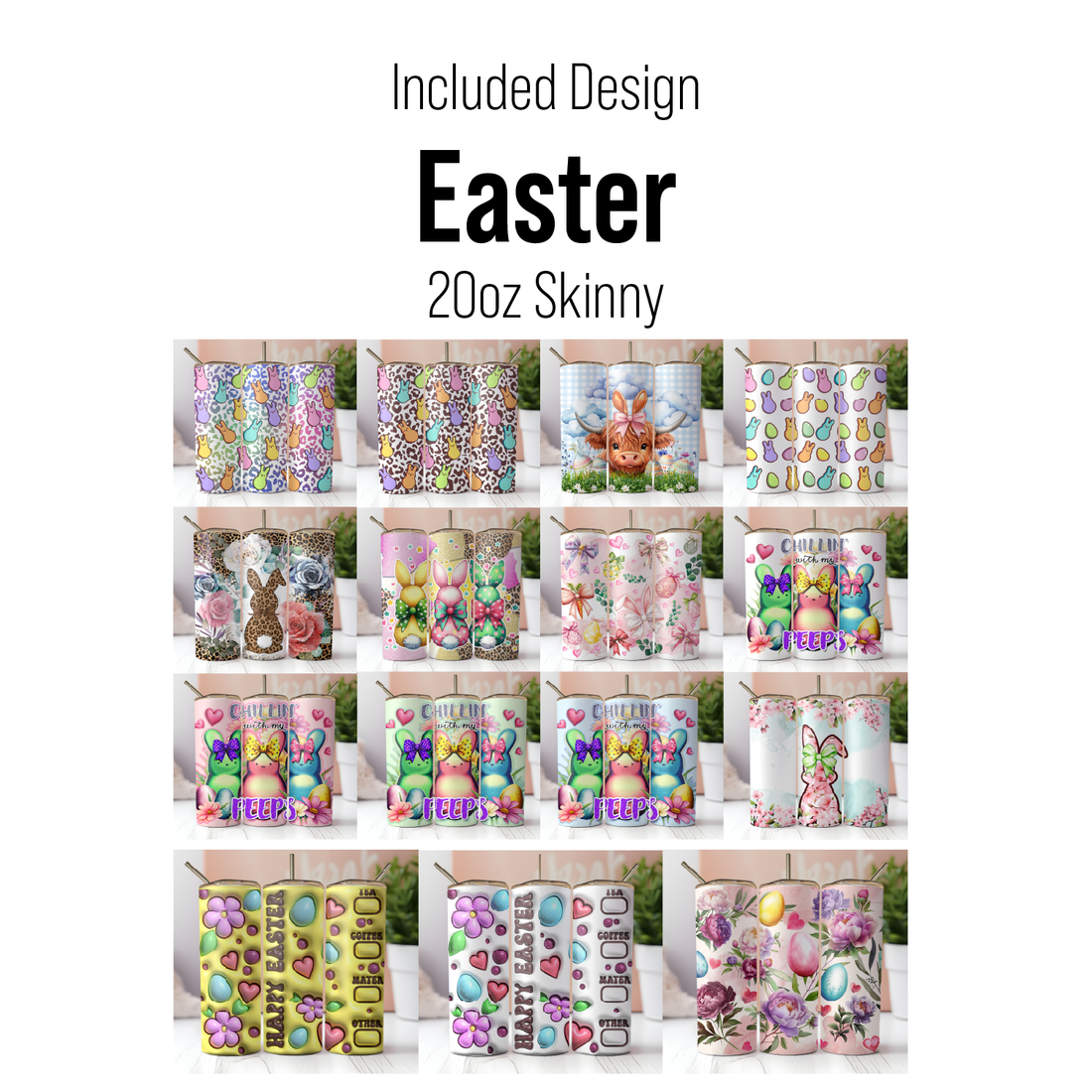 Digital Sublimation Designs - Tumbler Wrap Mega Bundle – The Stainless ...