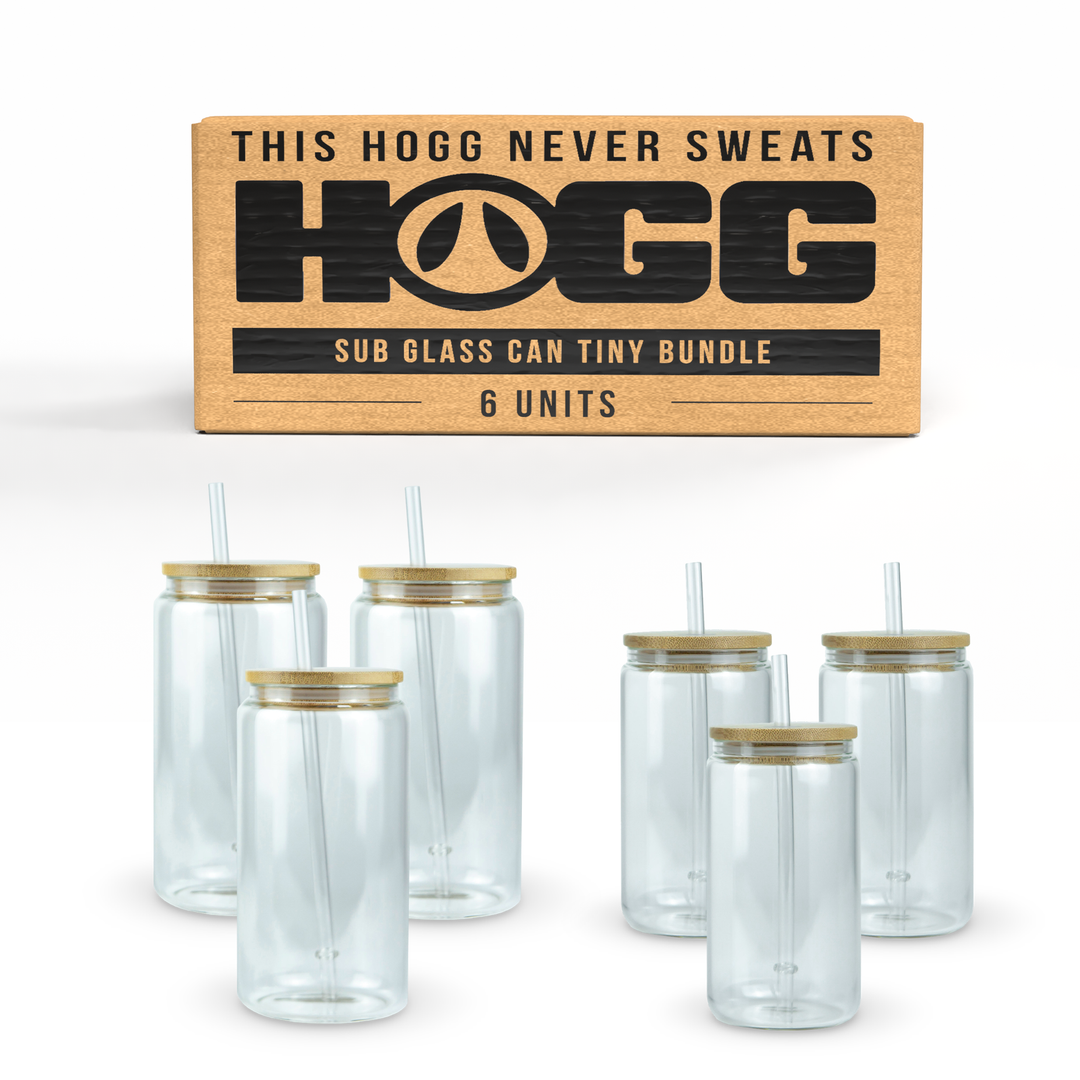 Sublimatable Glass Can Tiny Bundle (6 Units) – The Stainless Depot