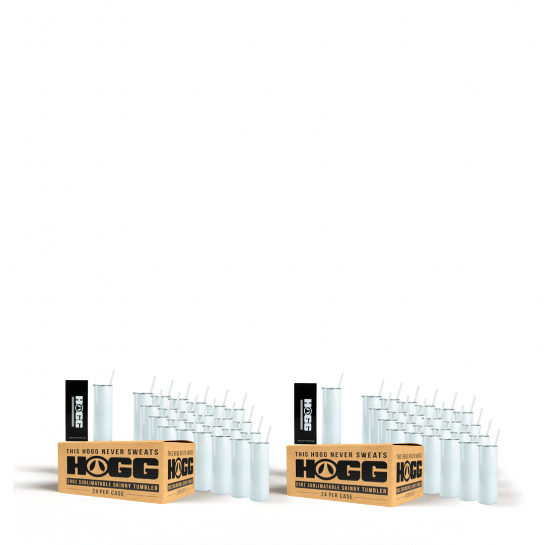20oz Sublimatable Skinny Bundle (2 Cases, 48 Units) – The Stainless Depot