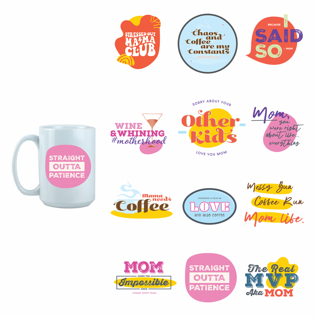 MULTI PRODUCT USE - DIGITAL SUBLIMATION DESIGNS - MOTHER'S DAY - NEW D ...