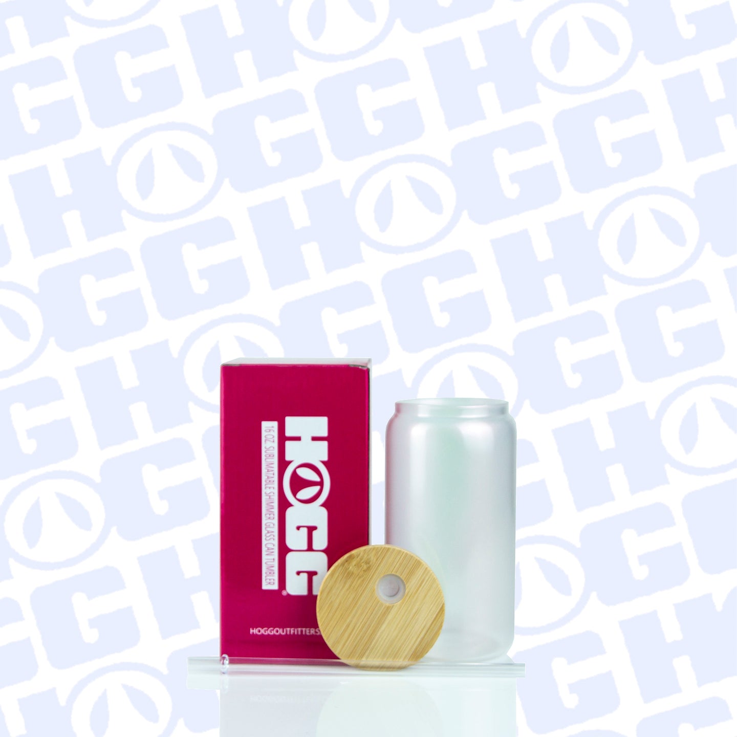 16oz Sublimatable Shimmer Glass Can Tumbler – The Stainless Depot