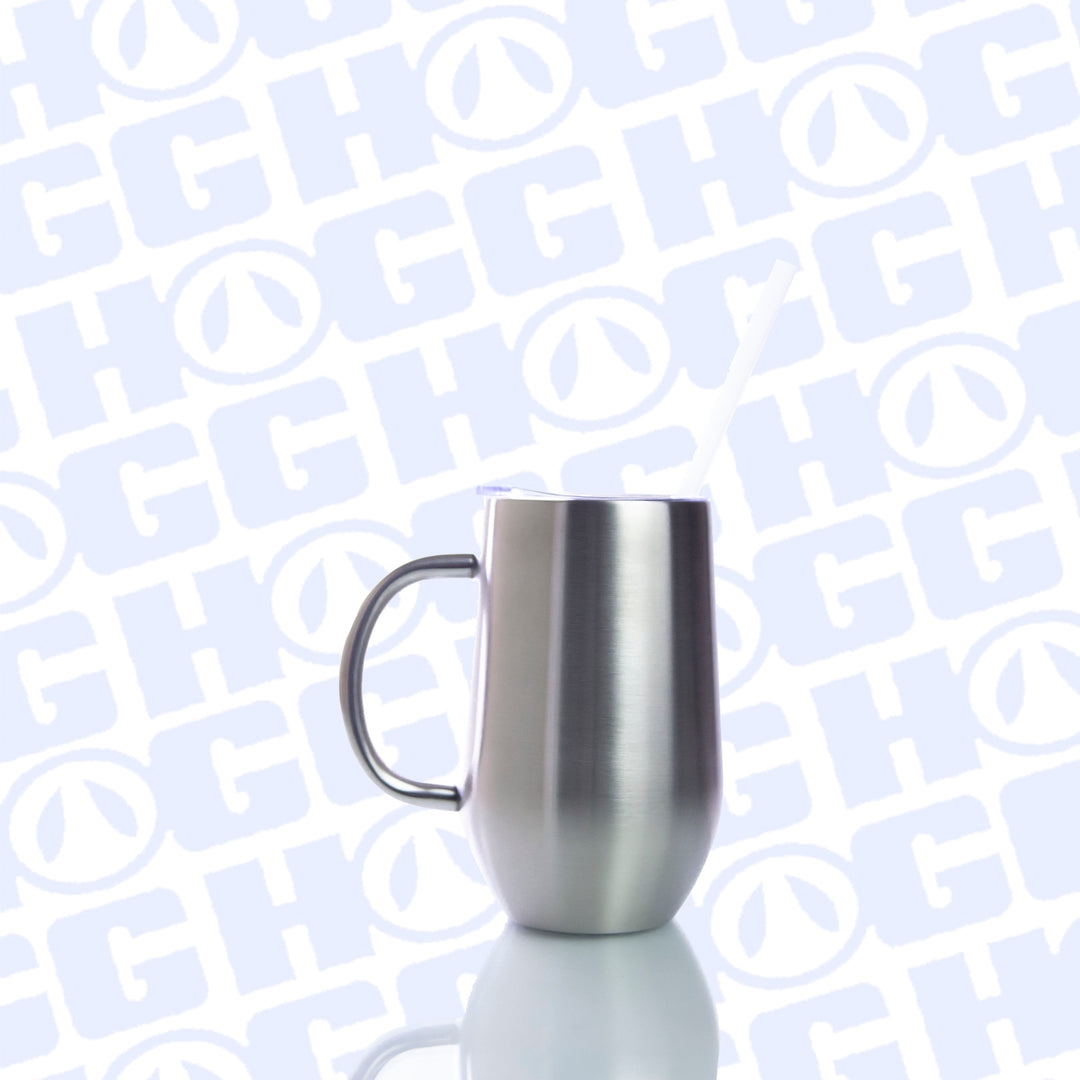 16oz Big Stemmy Coffee Mug W/ Straw – The Stainless Depot