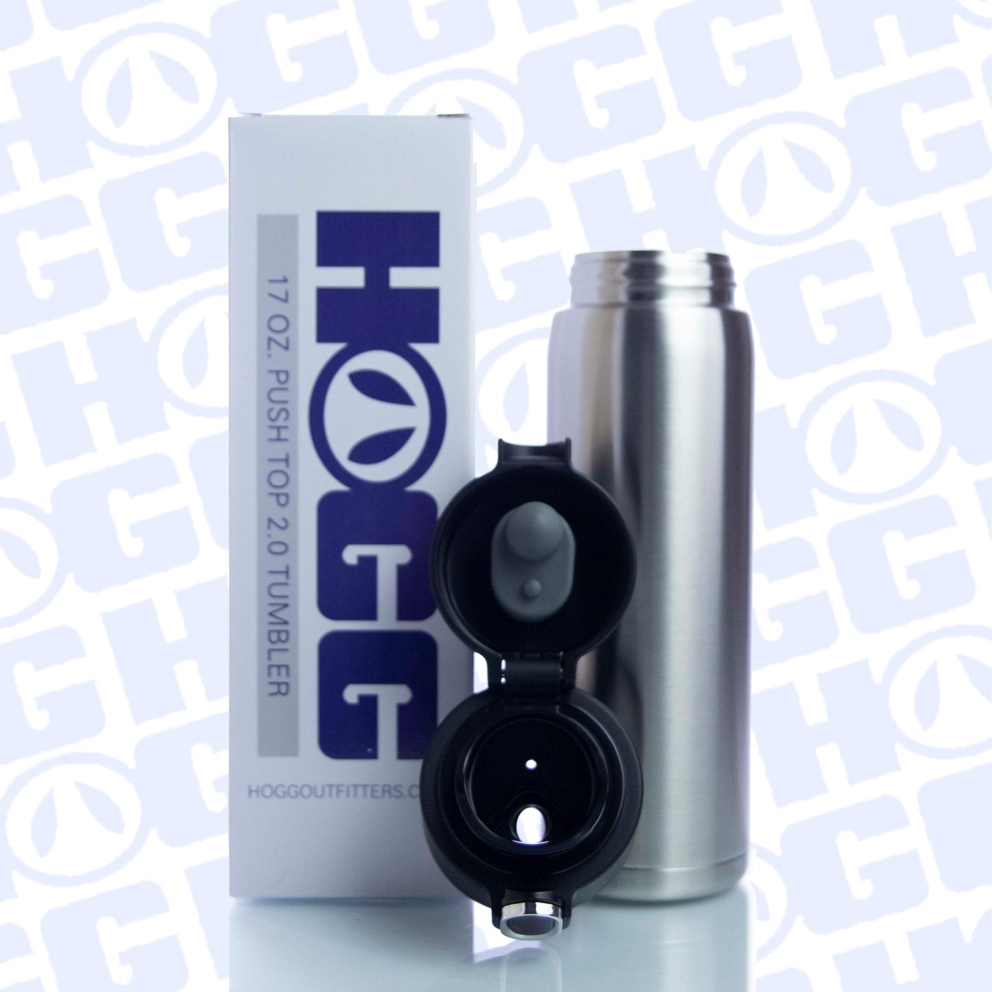 17oz Push Top 2.0 Tumbler – The Stainless Depot