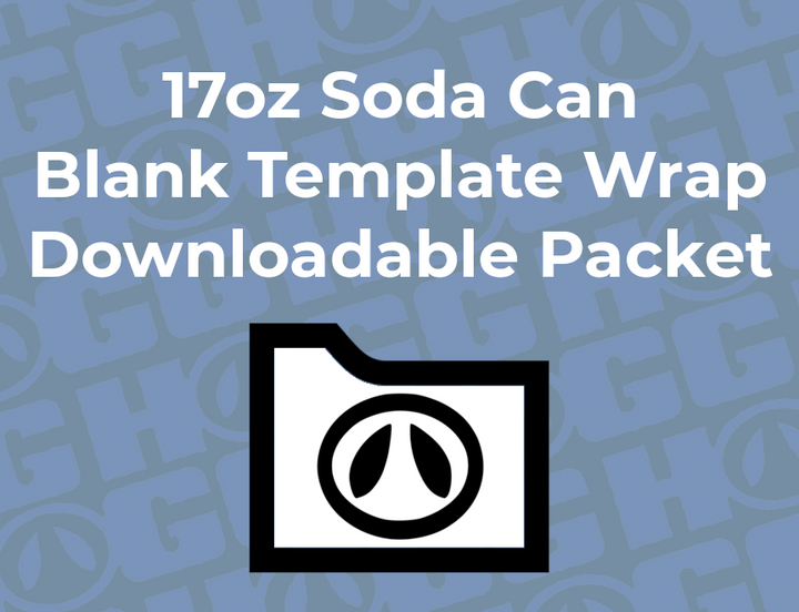 17oz Soda Can Wrap Template – The Stainless Depot