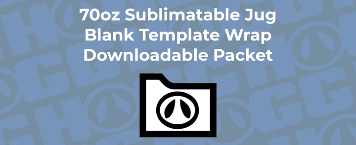 70oz Sublimatable Jug Template – The Stainless Depot