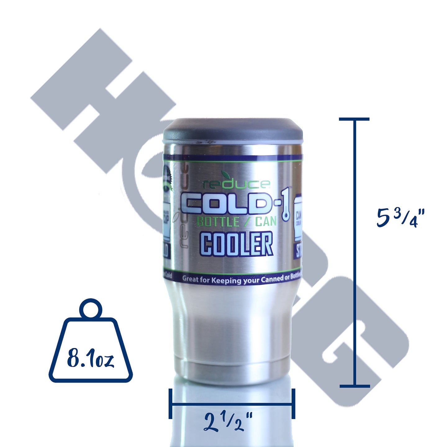 Reduce Cold-1 Can/Bottle Cooler – The Stainless Depot