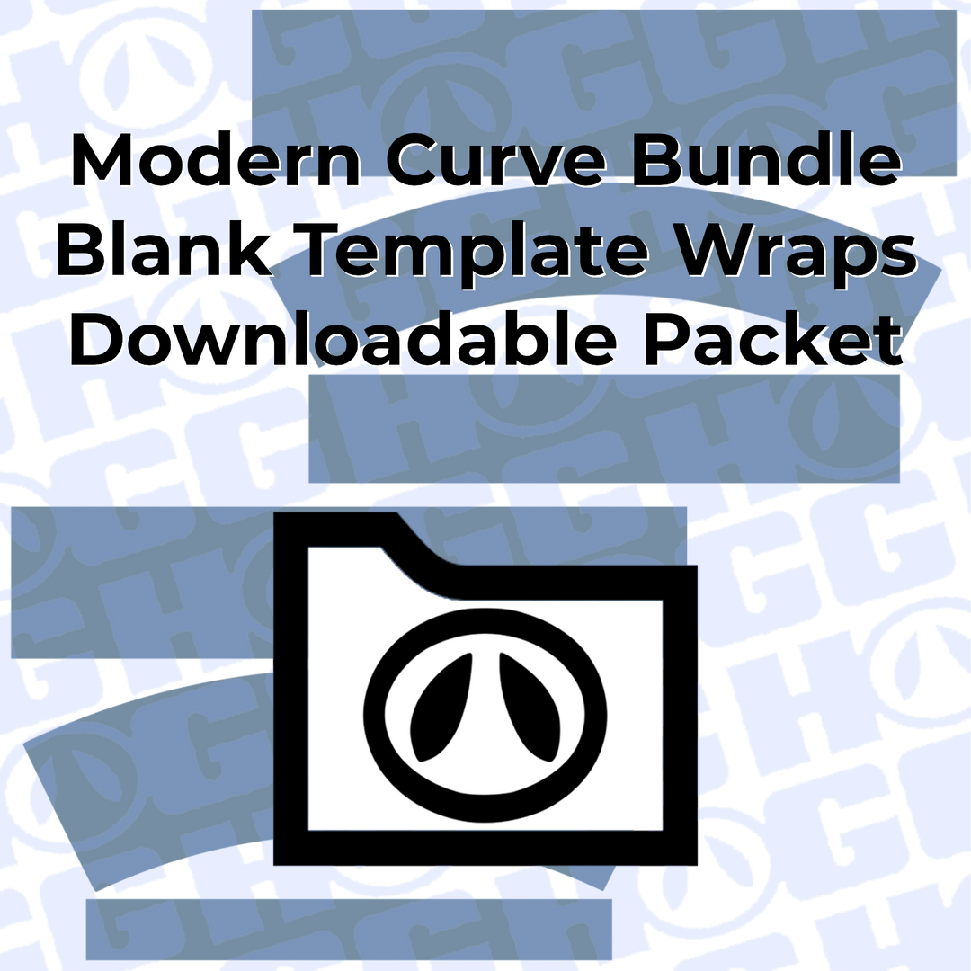 Modern Curve Bundle Wrap Template Bundle – The Stainless Depot